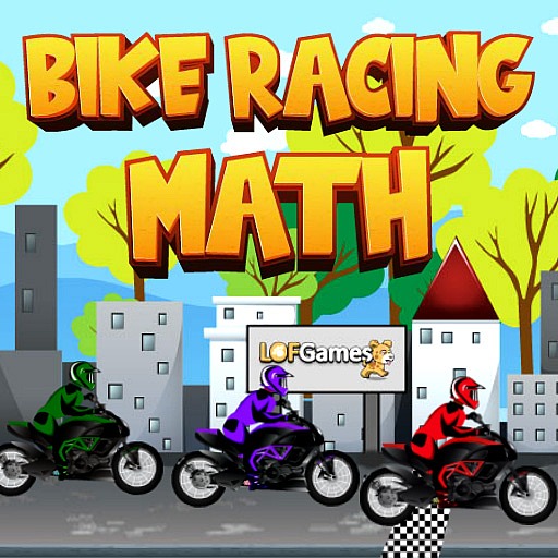 Bike Racing Math - Car Racing Games